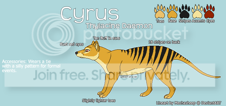View topic - Zebra Dog (Fursona + Daemon) Posting welcome!) - Chicken ...