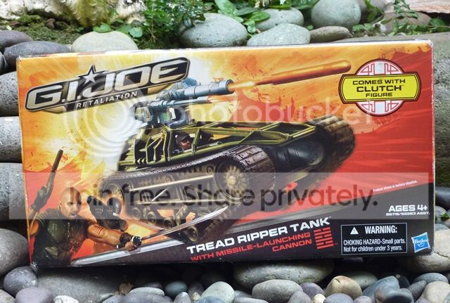 GI Joe Retaliation Tread Ripper Tank with Clutch - HissTank.com