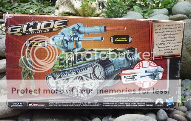 GI Joe Retaliation Tread Ripper Tank with Clutch - HissTank.com