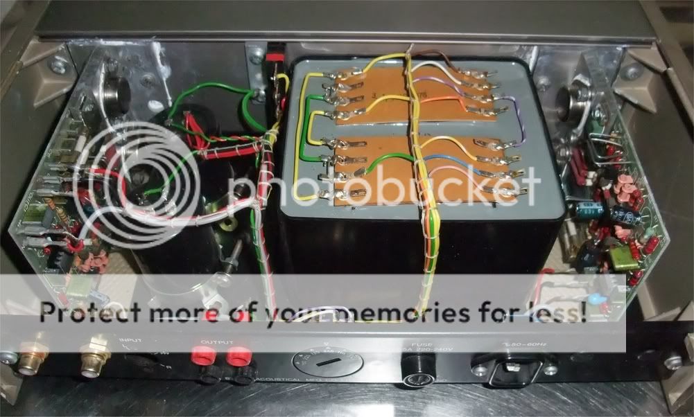 Quad 405 power amp modifications